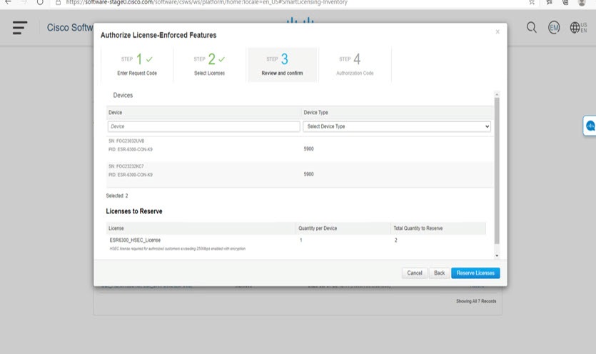 Cisco Embedded Service 6300 Series Software Configuration Guide - Smart Licensing Using Policy ...