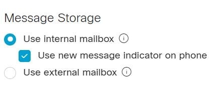 Configure and manage voicemail settings for a Webex Calling user