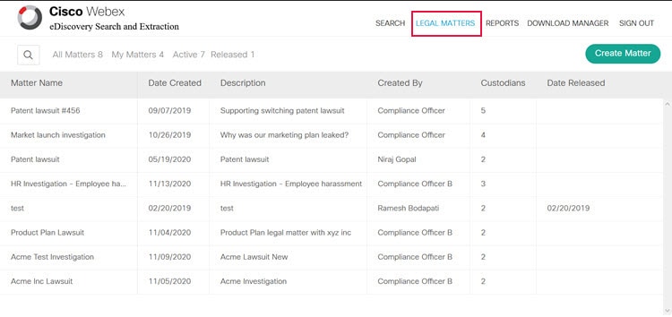 List of features for Webex Meetings 40.11 to 41.2