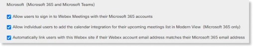 Deploy the Webex Meetings integration for Microsoft Teams to your ...
