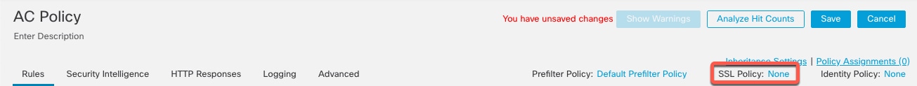 Firepower Management Center Device Configuration Guide, 7.1 - TLS/SSL ...