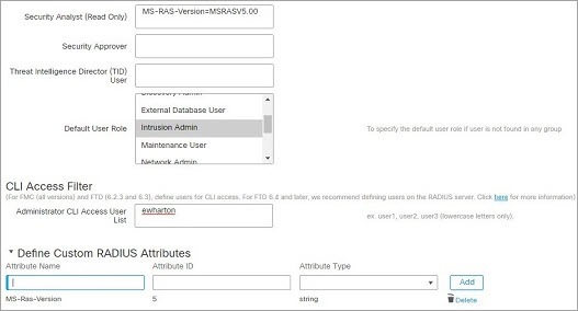 Firepower Management Center Device Configuration Guide, 7.1 - Users [Cisco Secure Firewall ...