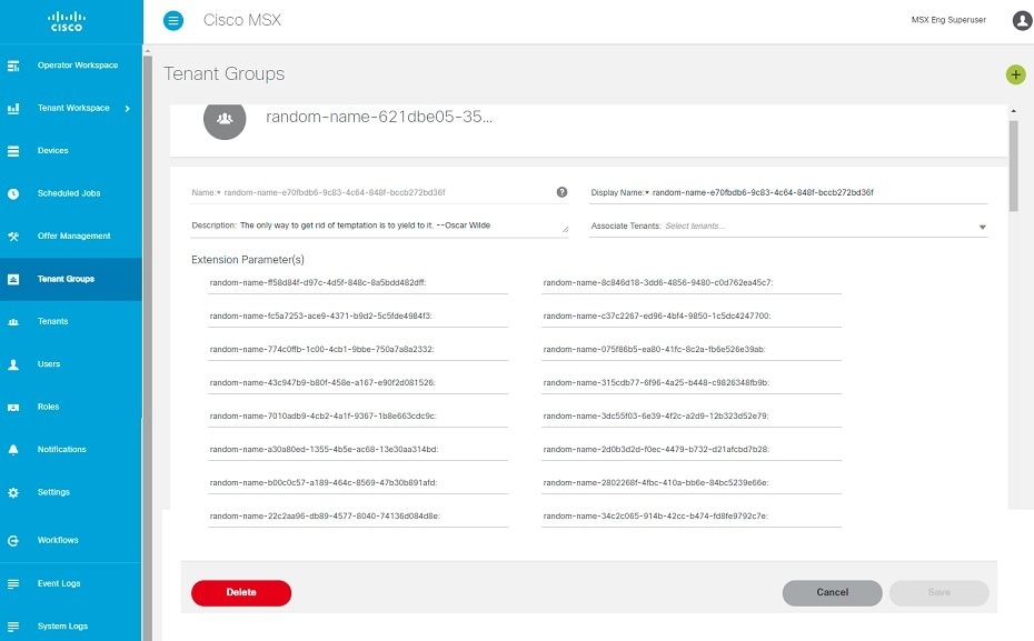 Cisco Managed Services Accelerator (MSX) 4.2 Platform User Guide - User and Role-Based Access in ...
