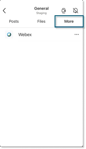 Schedule, start, and join Webex Meetings from a mobile device in ...