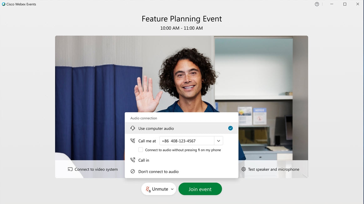 List of Features for Webex Meetings 41.3 to 41.6