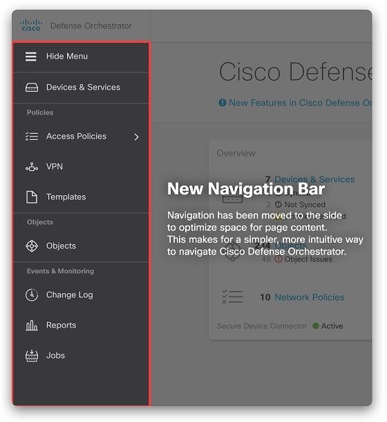Cisco Defense Orchestrator 관련 새로운 정보 - 2018의 주요 기능 [Cisco Defense ...