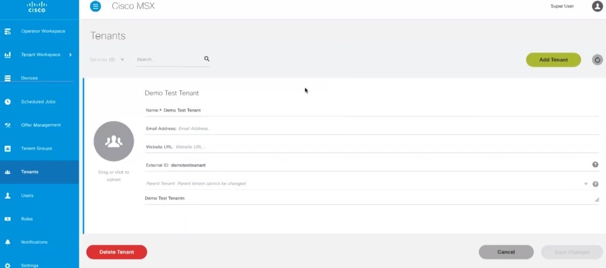 Cisco Managed Services Accelerator (MSX) 4.2 Platform User Guide - User and Role-Based Access in ...