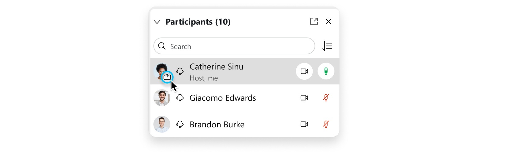 List of Features for Webex Meetings 41.3 to 41.6