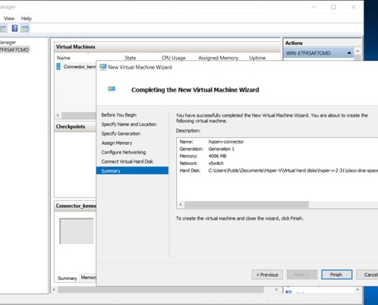 Cisco Spaces Connector 3 Configuration Guide Cisco Spaces Connector Hyper V Support Cisco