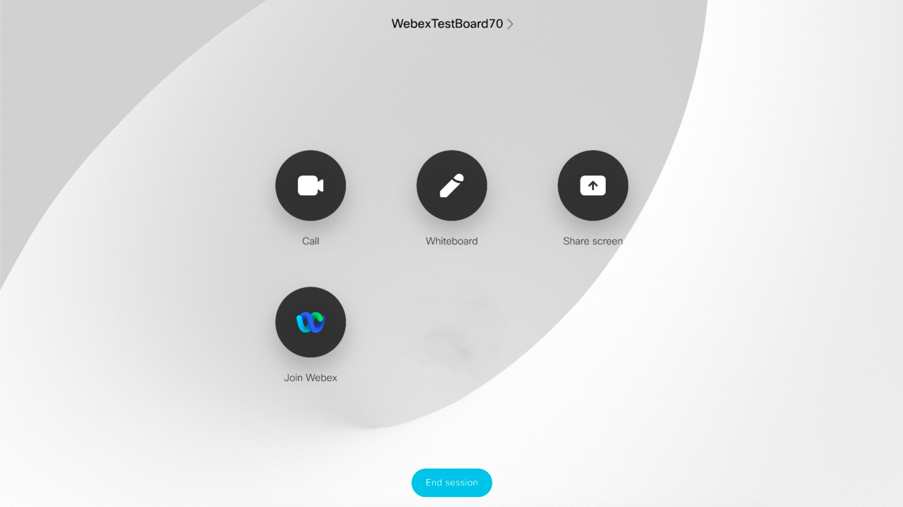 End your session by deleting all whiteboards and browsing data on Webex ...