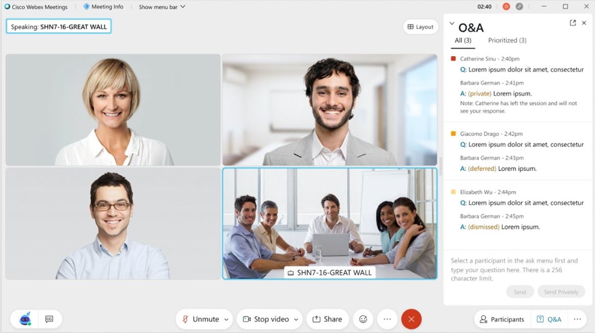 What's New for the Slow Channel of Cisco Webex Meetings