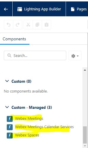 Administration - Integrate Salesforce with Webex App