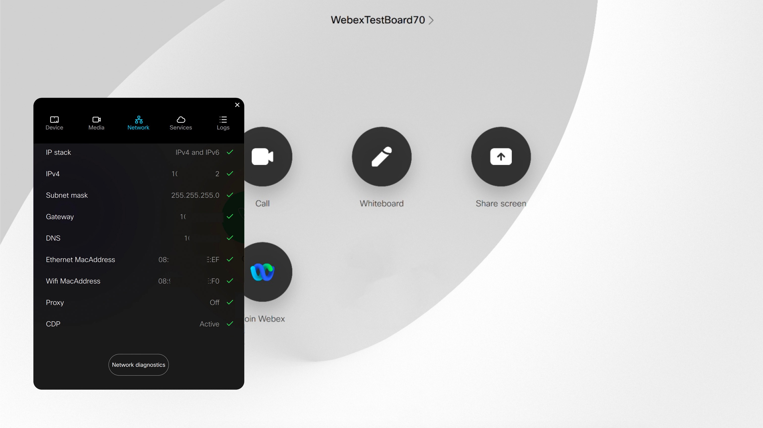 Troubleshooting your Cisco Webex Board