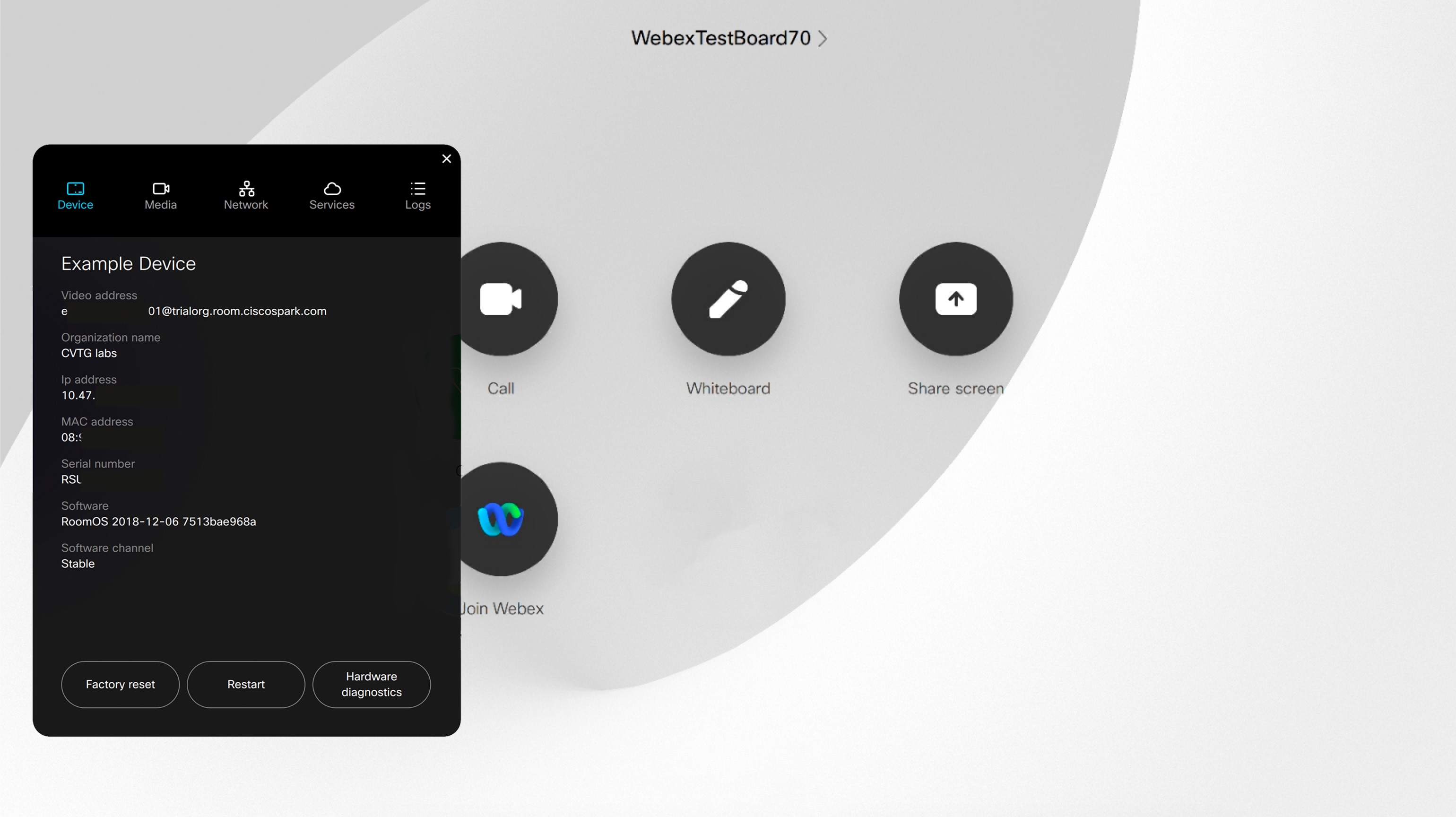Troubleshooting your Cisco Webex Board