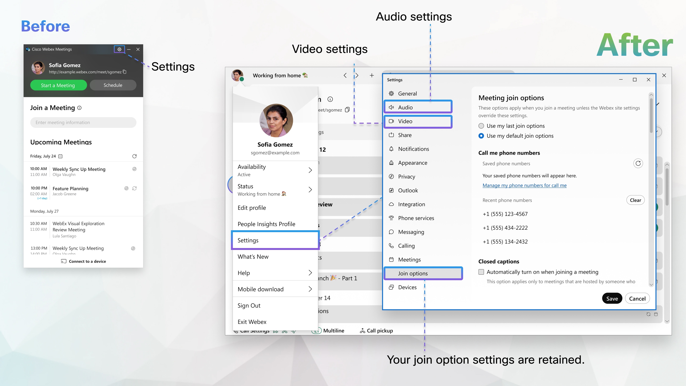 Update your Webex Meetings desktop app to the Webex App