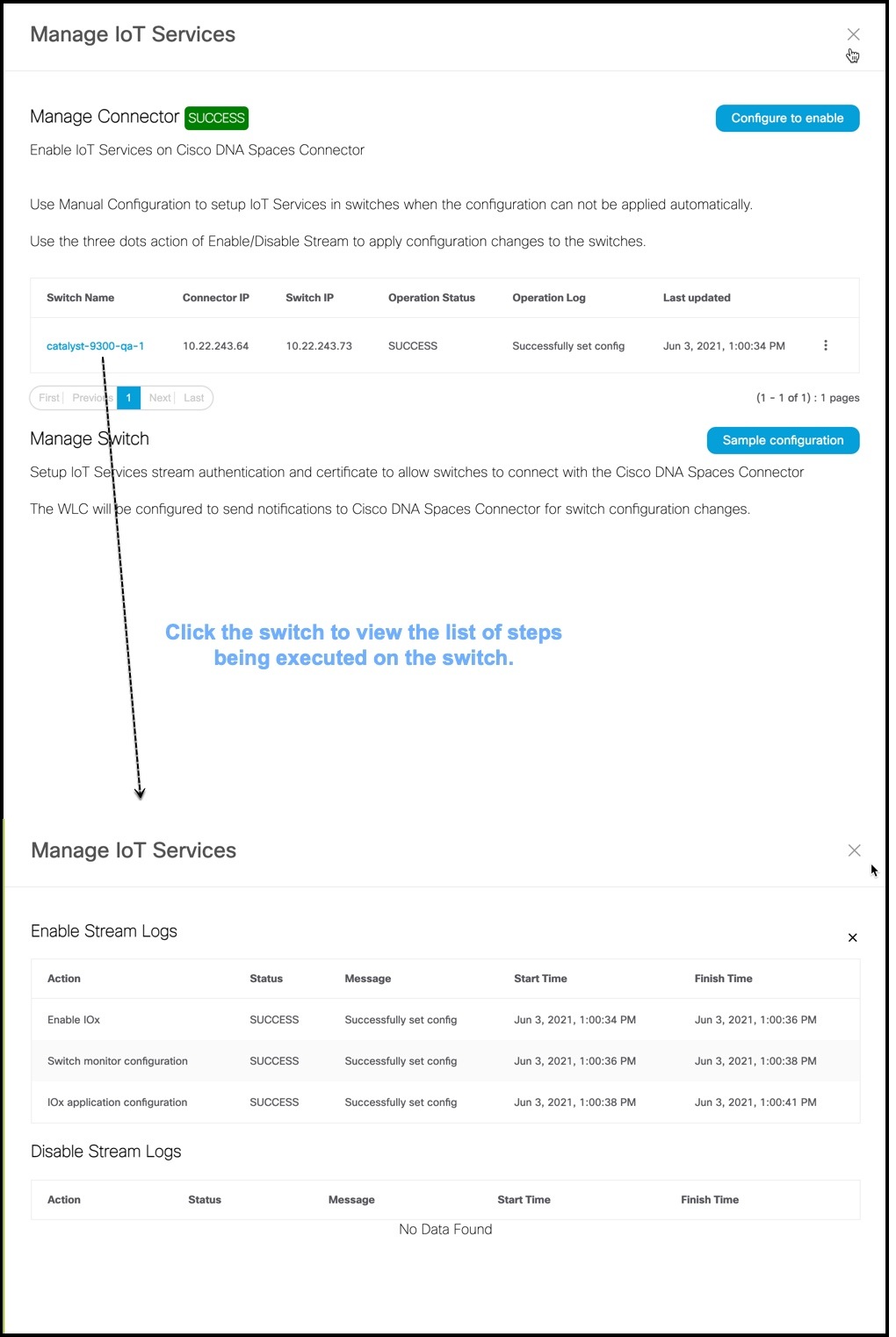 Cisco Spaces: Connector 3 Configuration Guide - IoT Service (Wired) [Cisco Spaces] - Cisco