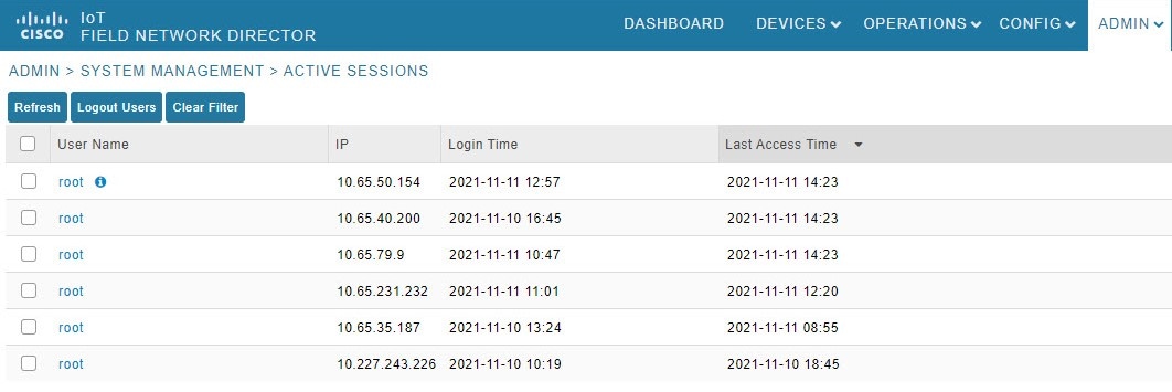 Cisco IoT Field Network Director User Guide, Release 4.8.x - Managing System Settings [Cisco IoT ...