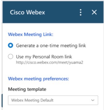 What's new for the latest channel of Webex Meetings