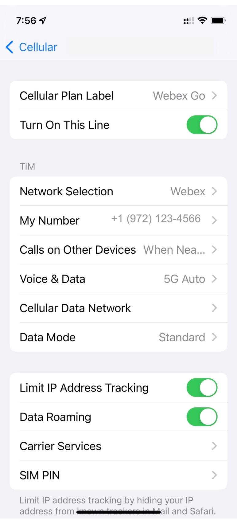 Activate Webex Go on mobile phone