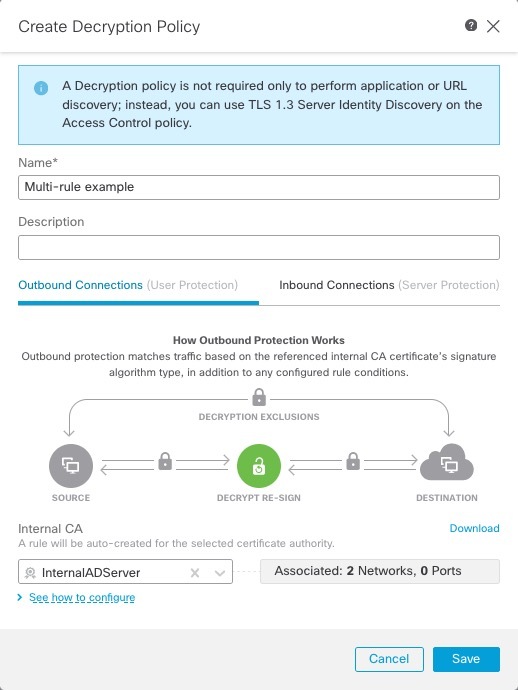 Cisco Secure Firewall Management Center Device Configuration Guide, 7.3 - Decryption Policies ...
