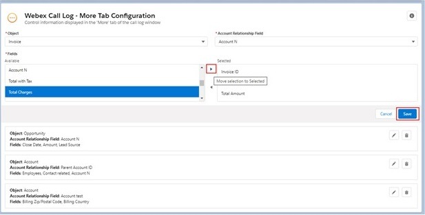 Integrate Salesforce with Webex App