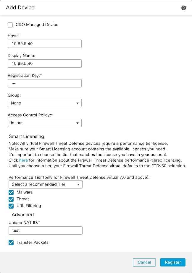 Cisco Secure Firewall Management Center Device Configuration Guide, 7.2 - Device Management ...