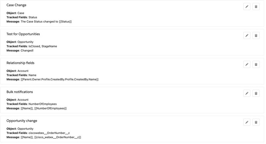 Integrate Salesforce with Webex App