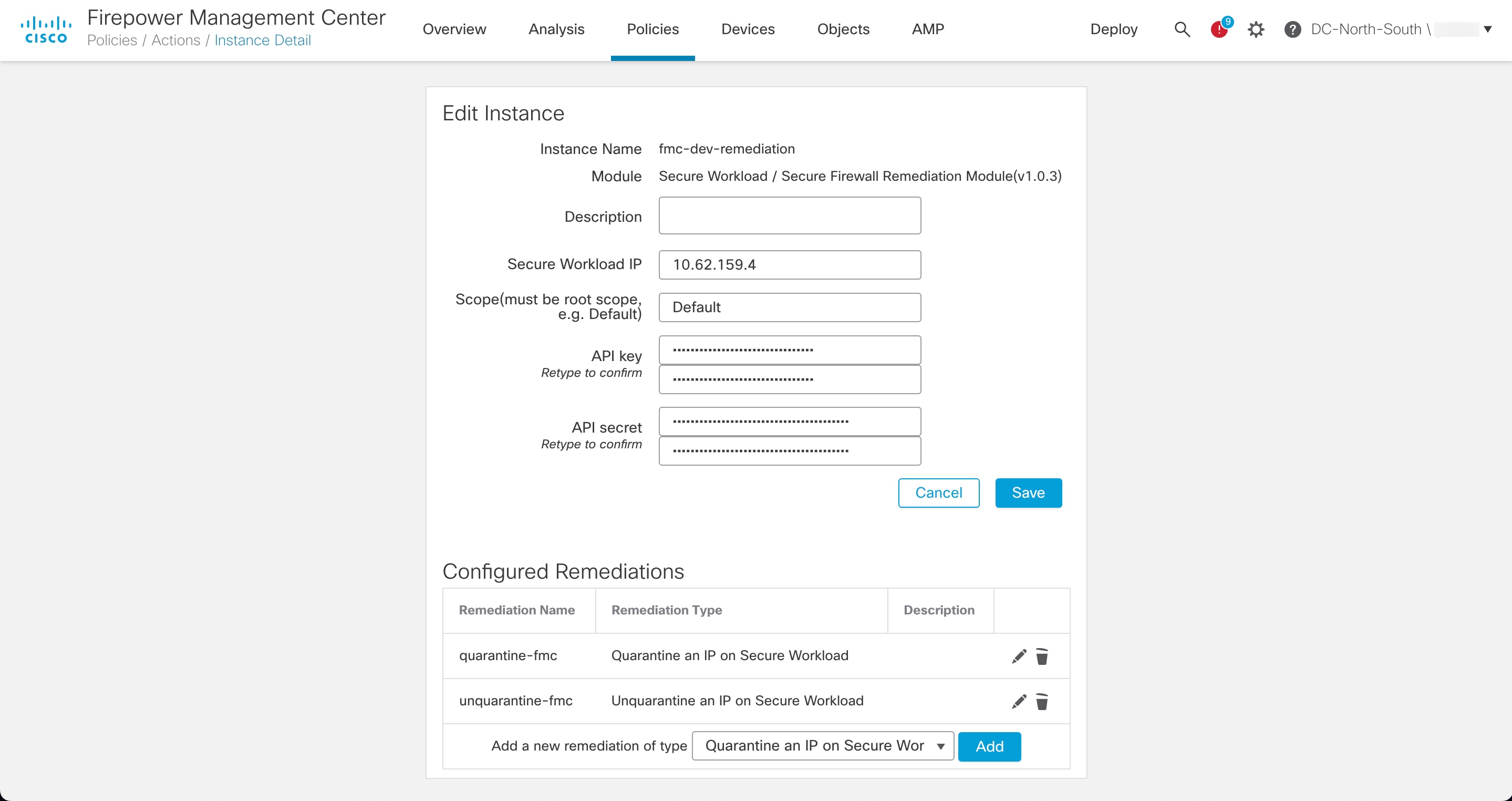 Cisco Secure Firewall Management Center Remediation Module for Cisco ...