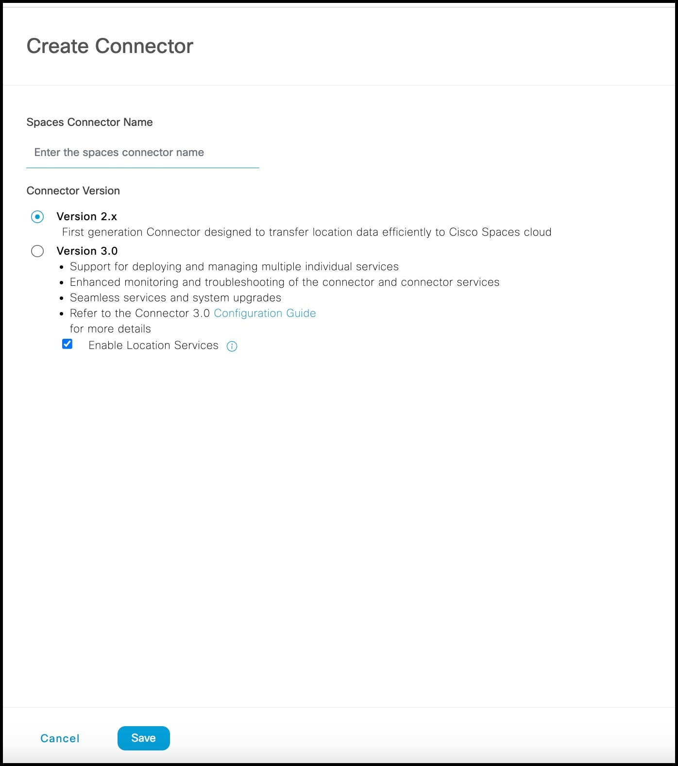 Cisco Spaces Connector 3 Configuration Guide Connector On Cisco Spaces Support Cisco