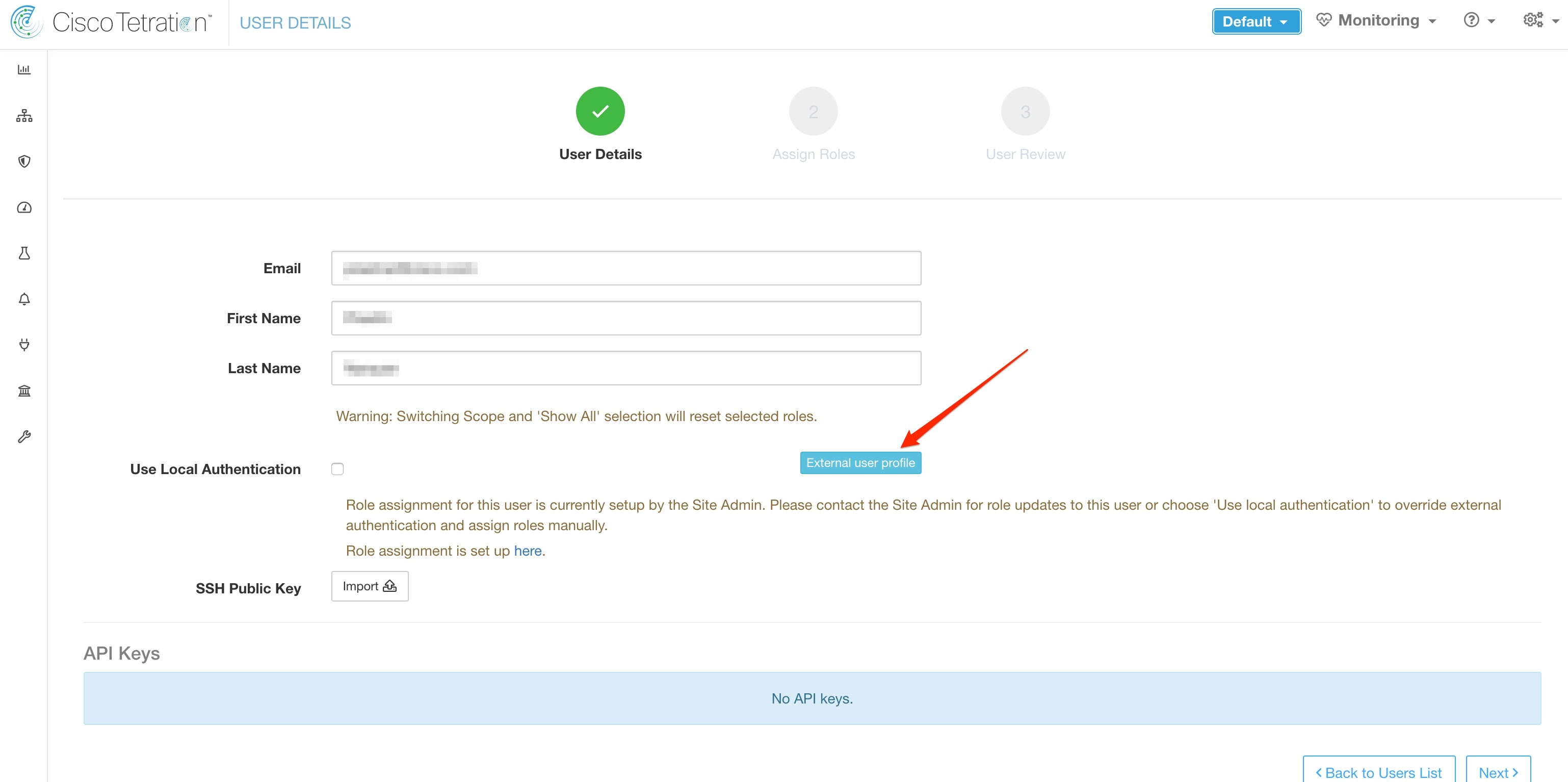 Cisco Secure Workload User Guide On–Premises, Release 3.9 - Set Up System Configurations in ...