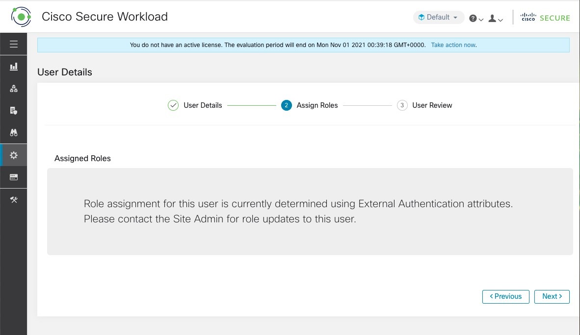 Cisco Secure Workload User Guide On–Premises, Release 3.9 - Set Up System Configurations in ...