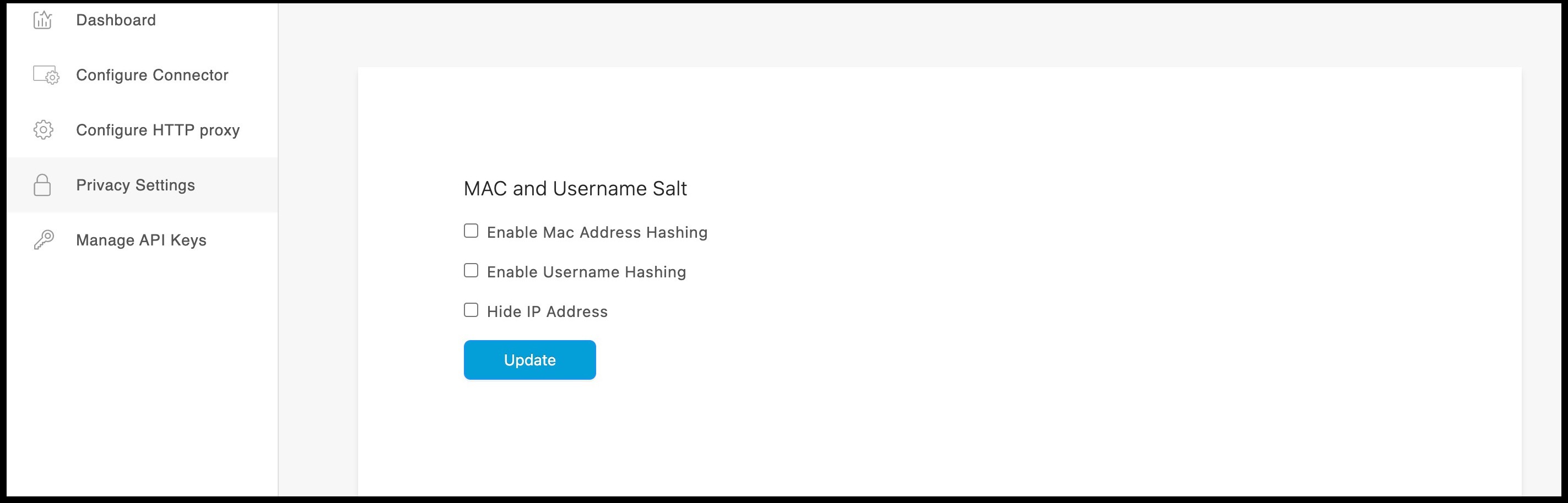 Cisco Spaces Connector 3 Configuration Guide Connector Gui Cisco Spaces Cisco