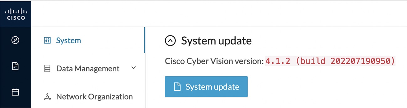 Cisco Cyber Vision GUI Administration Guide, Release 4.3.0 - System ...