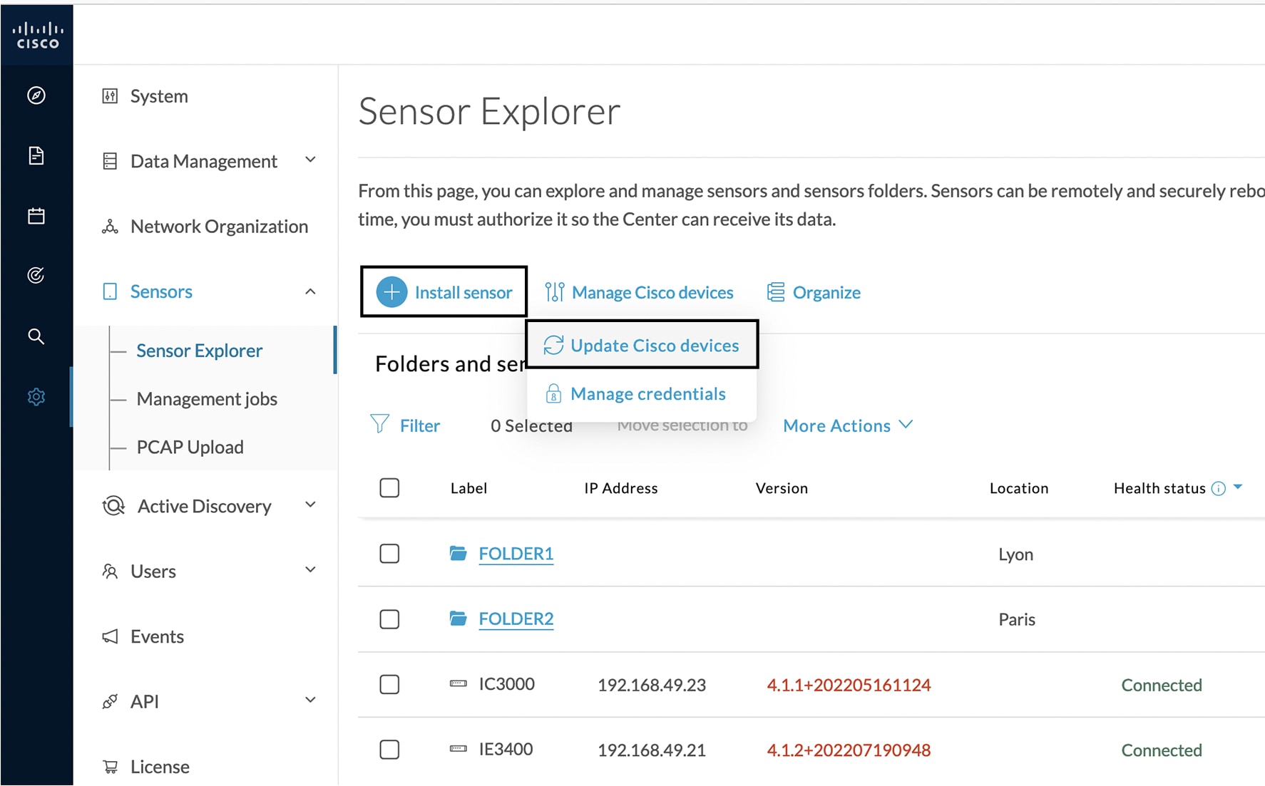 Cisco Cyber Vision Network Sensor Installation Guide for Cisco IC3000, Release 4.3.0 ...