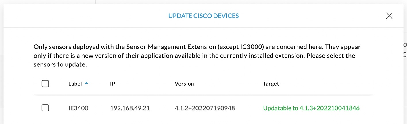 Cisco Cyber Vision Sensor Application for Cisco Switches Installation ...