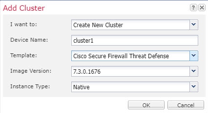 Deploy a Cluster for Threat Defense on the Firepower 4100/9300 - Cisco