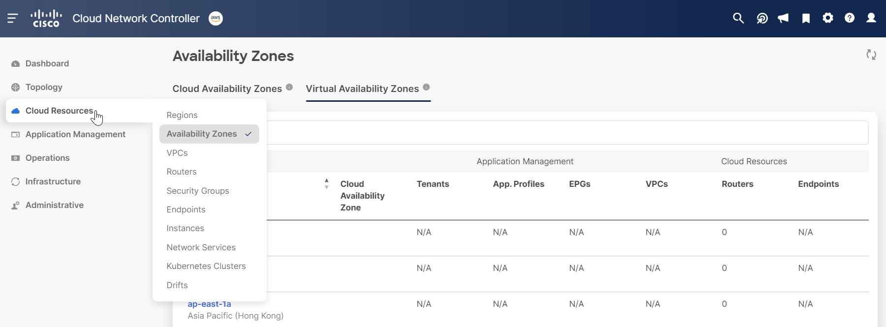 Cisco Cloud Network Controller for AWS User Guide, Release 26.0(x) - Cisco Cloud Network ...