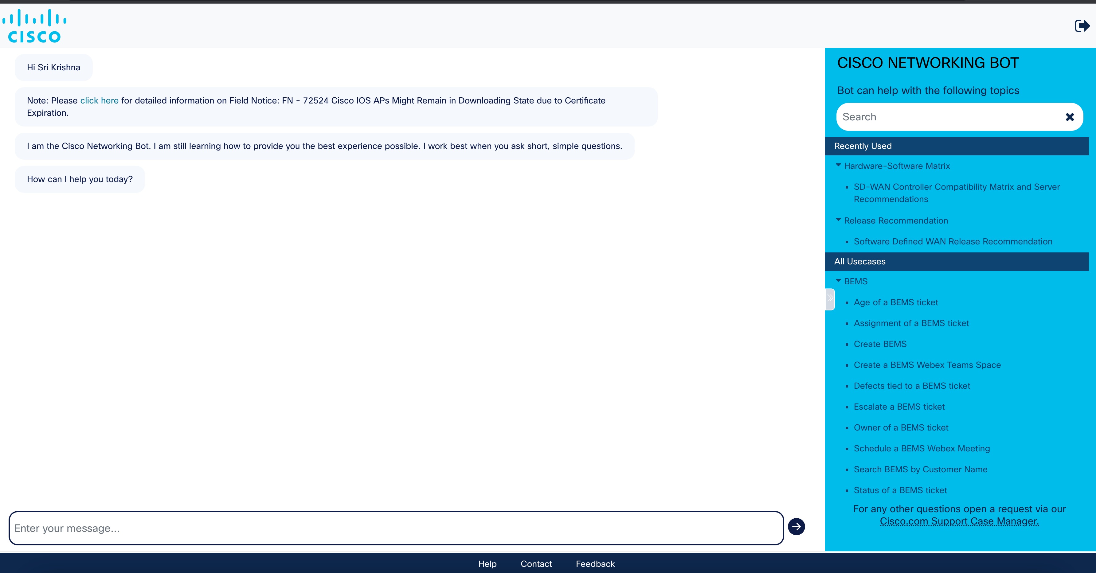 Release Notes for Cisco Catalyst SD-WAN Control Components Release 20. ...