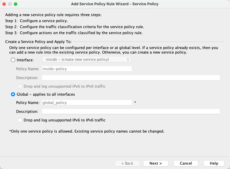 ASDM Book 1: Cisco ASA Series General Operations ASDM Configuration ...