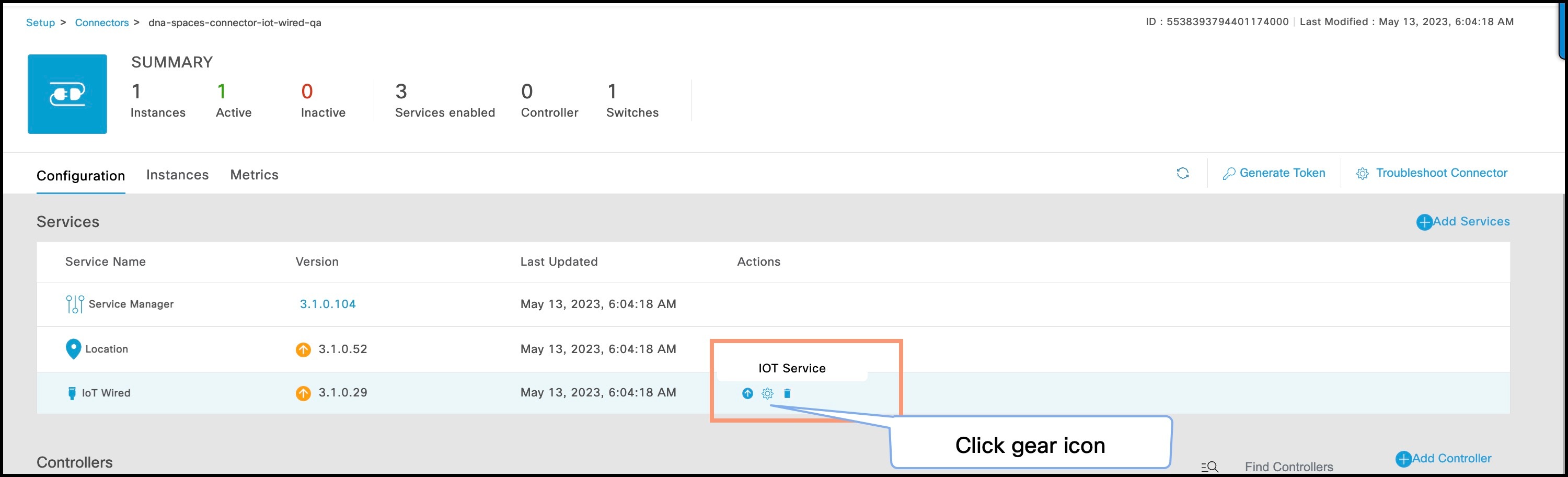 Cisco Spaces Connector 3 Configuration Guide Iot Service Wired Cisco Spaces Cisco