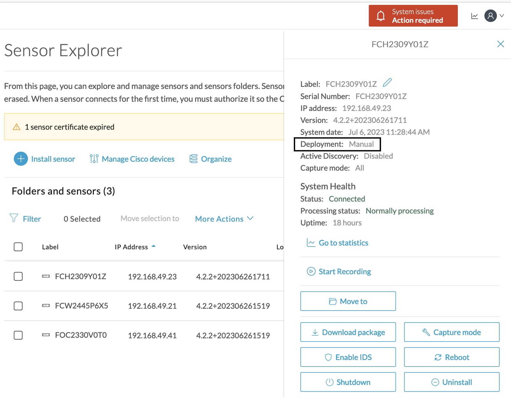 Cisco Cyber Vision Network Sensor Installation Guide for Cisco IR8340, Release 4.3.0 ...