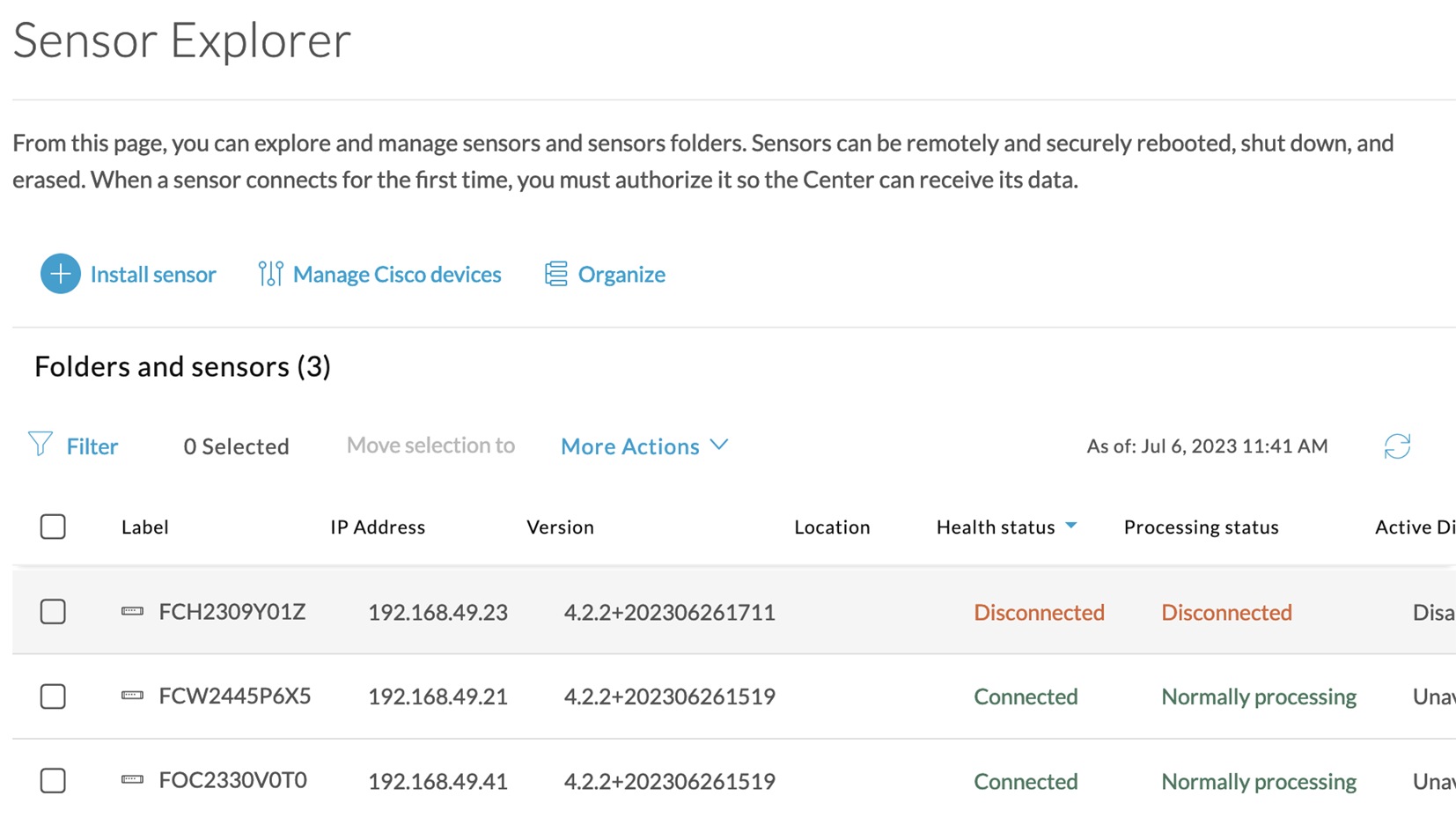 Cisco Cyber Vision Network Sensor Installation Guide for Cisco IC3000 ...
