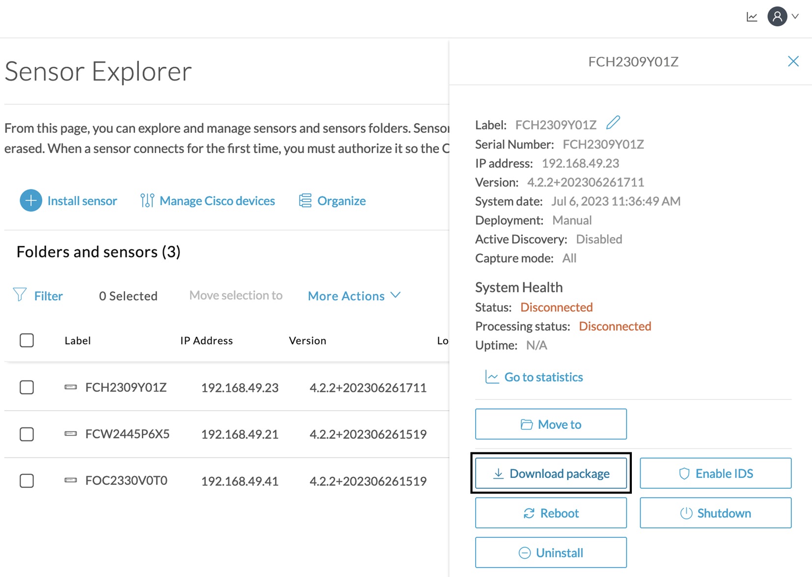Cisco Cyber Vision Network Sensor Installation Guide for Cisco IC3000 ...