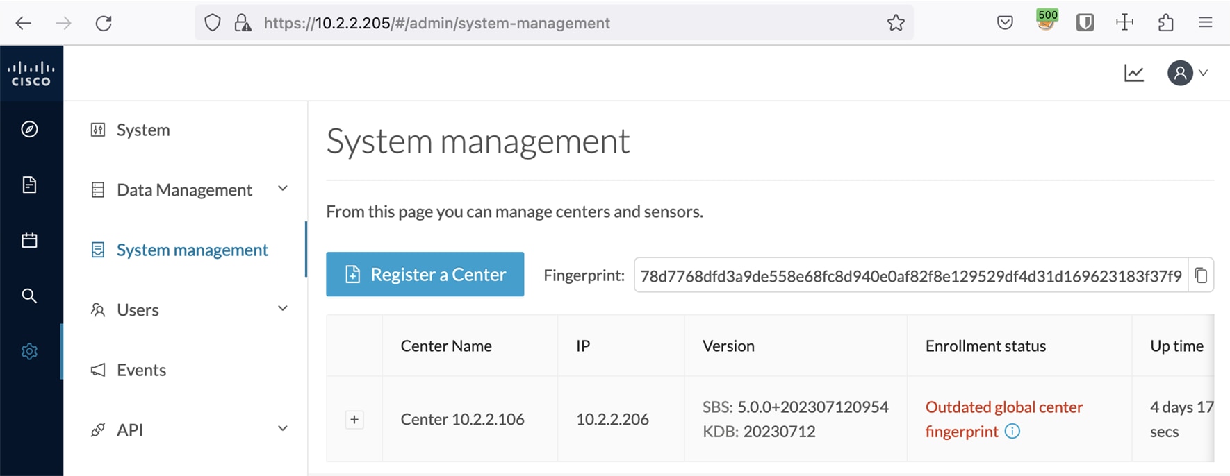 Cisco Cyber Vision Center Appliance Installation Guide, Release 4.3.0 ...