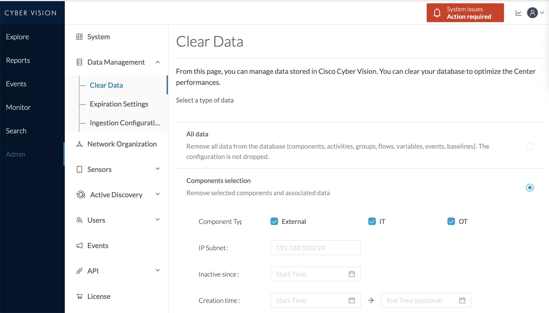 Cisco Cyber Vision GUI Administration Guide, Release 4.3.0 - Data ...