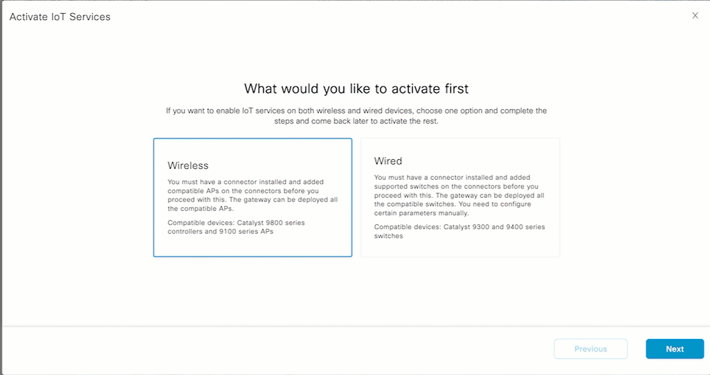Cisco Spaces Iot Service Configuration Guide Wired Getting Started Cisco Spaces Cisco