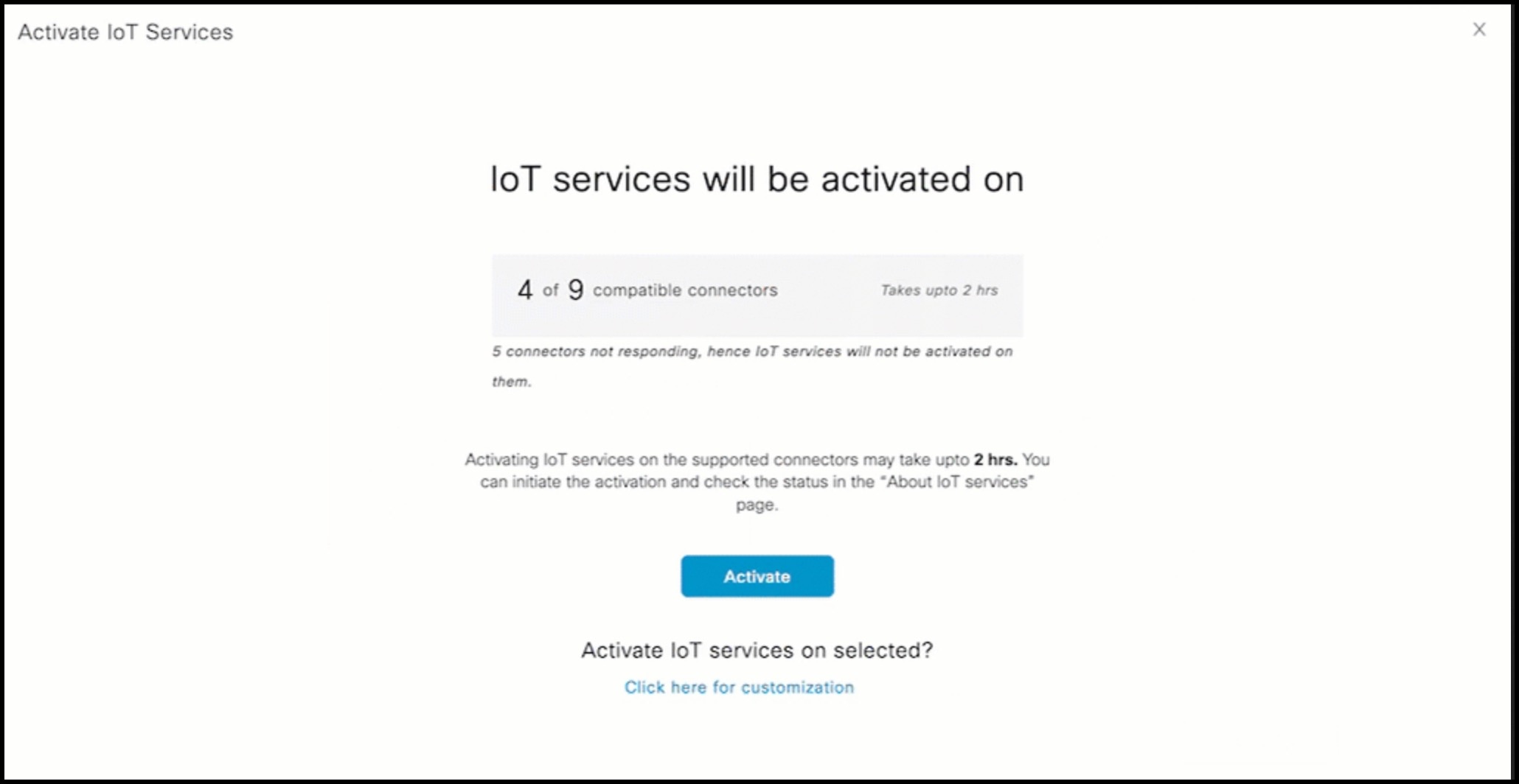 Cisco Spaces Iot Service Configuration Guide Wired Getting Started Cisco Spaces Cisco
