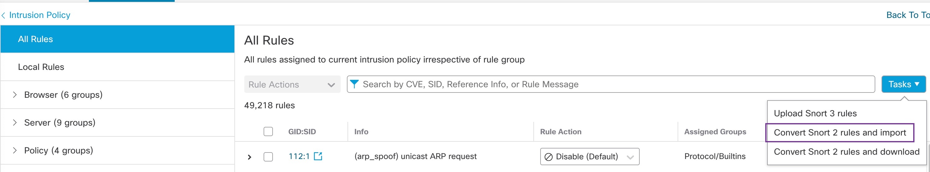 Cisco Secure Firewall Management Center Snort 3 Configuration Guide ...