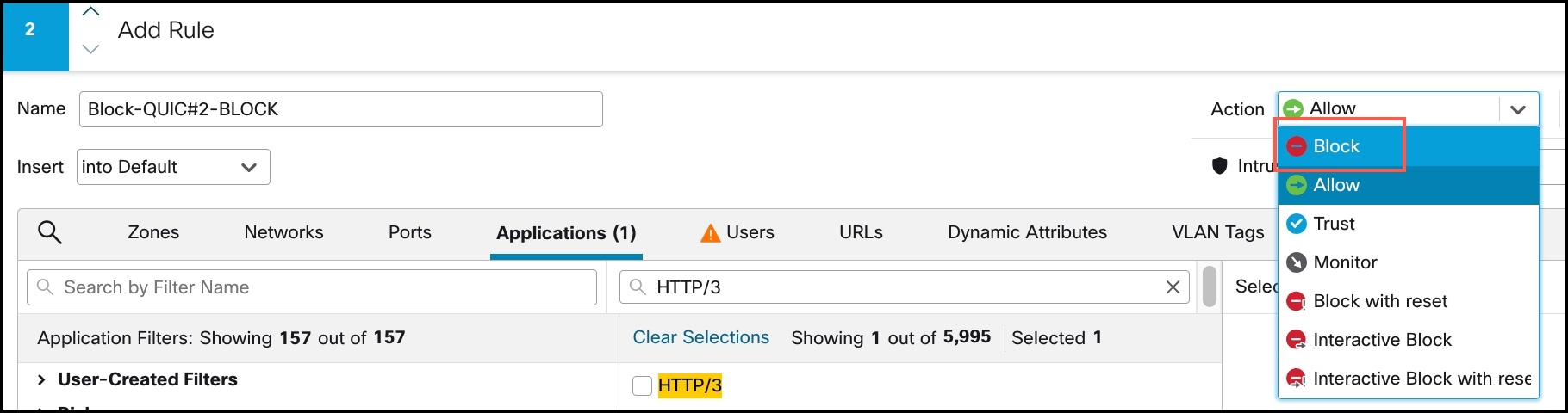 Cisco Secure Firewall Management Center Device Configuration Guide, 7.4 - Access Control Rules ...