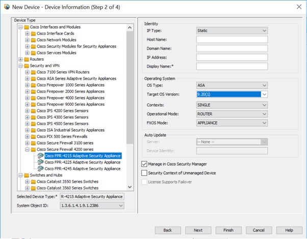 User Guide for Cisco Security Manager 4.27 - Managing Firewall Devices [Cisco Security Manager ...